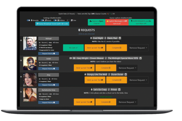 The #1 DJ Request App for Live Events & Weddings | RequestSongs.co